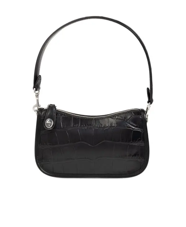 COACH Swinger 20 Embossed Shoulder Bag