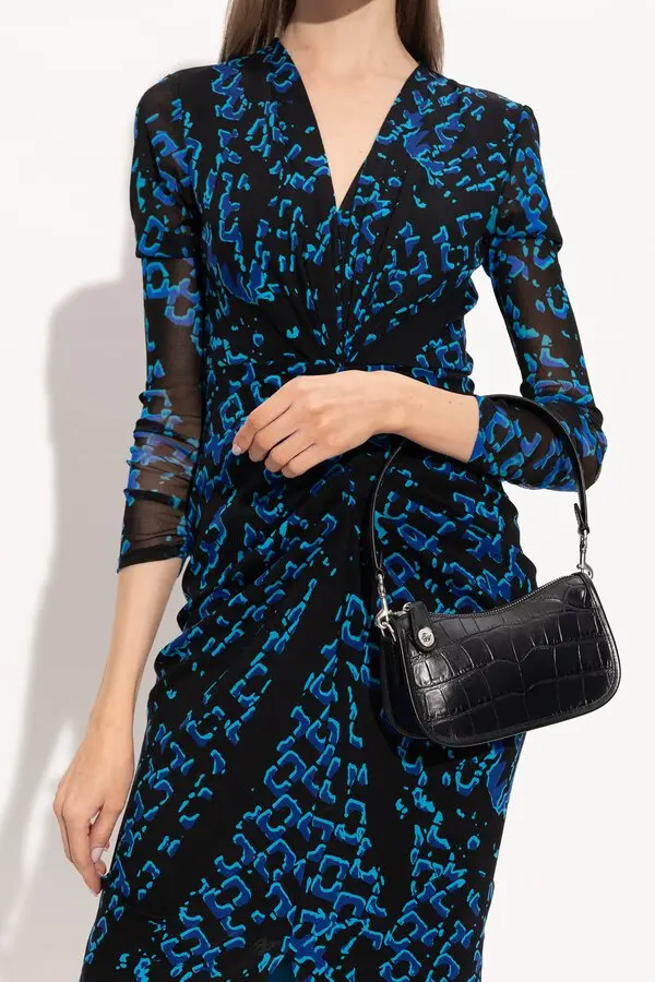 COACH Swinger 20 Embossed Shoulder Bag