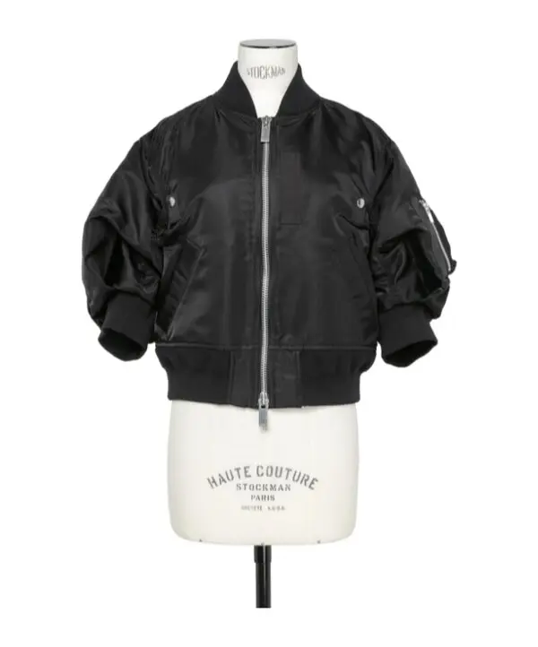 Sacai Twill Blouson - Black