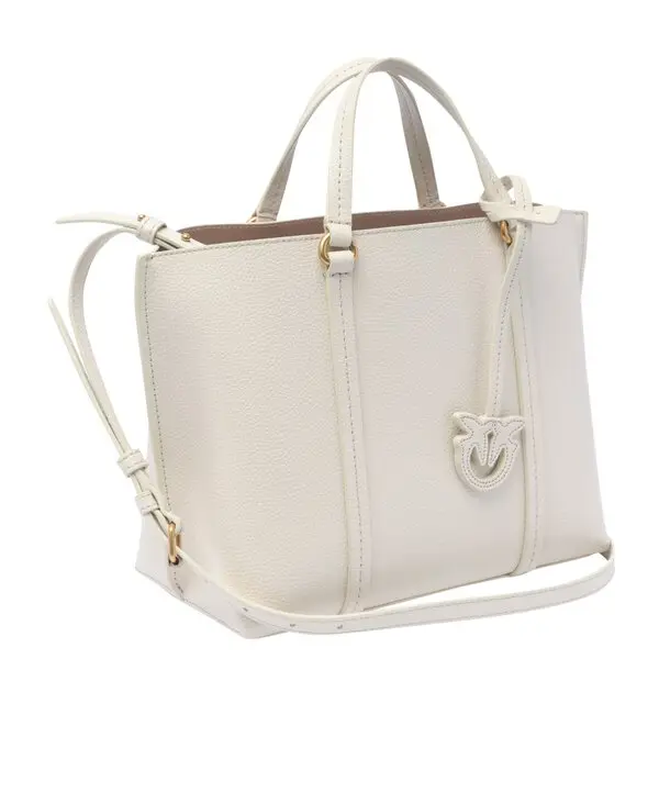 Pinko Carrie Logo Charm Tote Bag