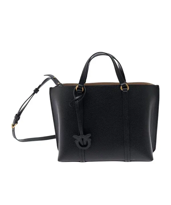 Pinko Carrie Open-top Tote Bag - Black