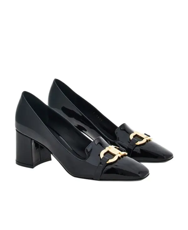 FERRAGAMO Gancini High-heeled Loafers