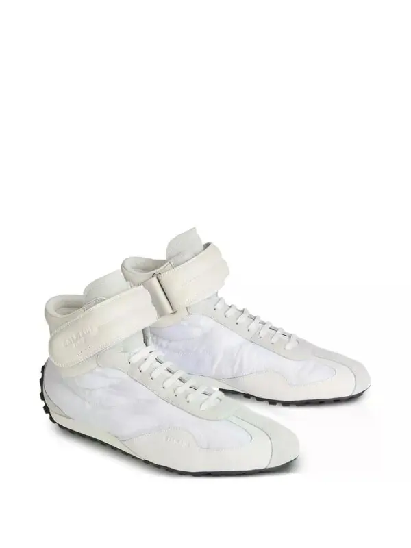 Balmain Racing Mid-top Trainers
