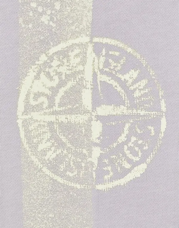 Stone Island Logo Print Sweatshirt
