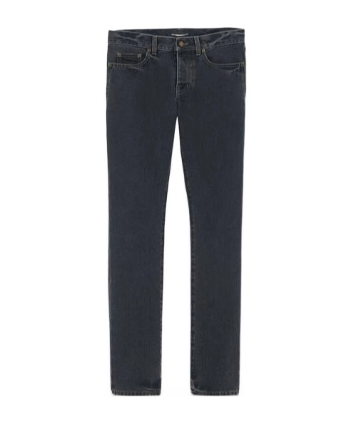 Saint Laurent Low-rise Slim-fit Jeans - Black