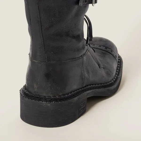Miu Miu Leather Boots