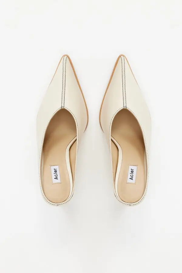 Acler Ocheson Mule - Vanilla