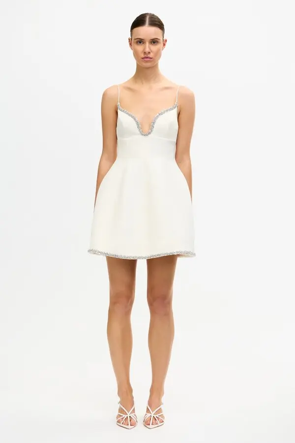 Acler Cranston Mini Dress - Ivory