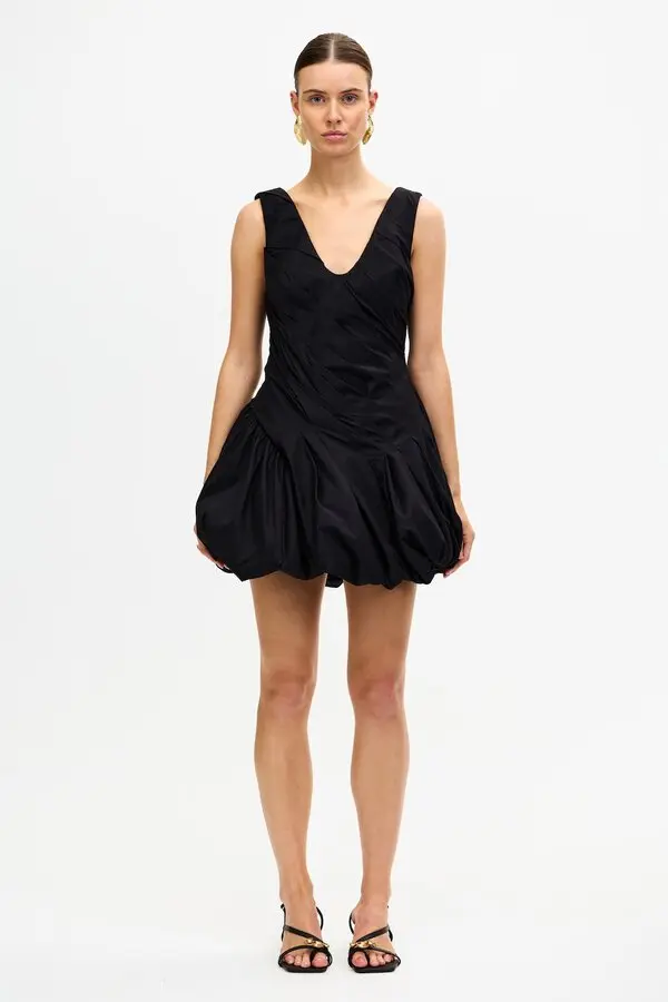 Acler Gerrans Mini Dress - Black