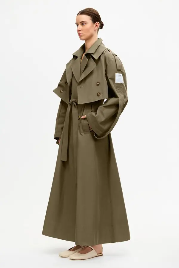 Acler Conford Trench Dress