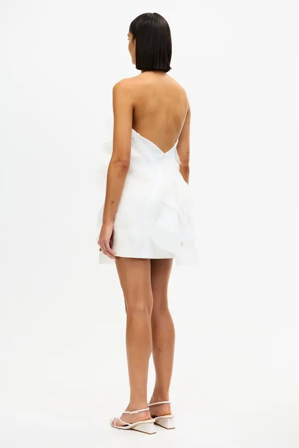 Acler Cotwall Mini Dress - Ivory