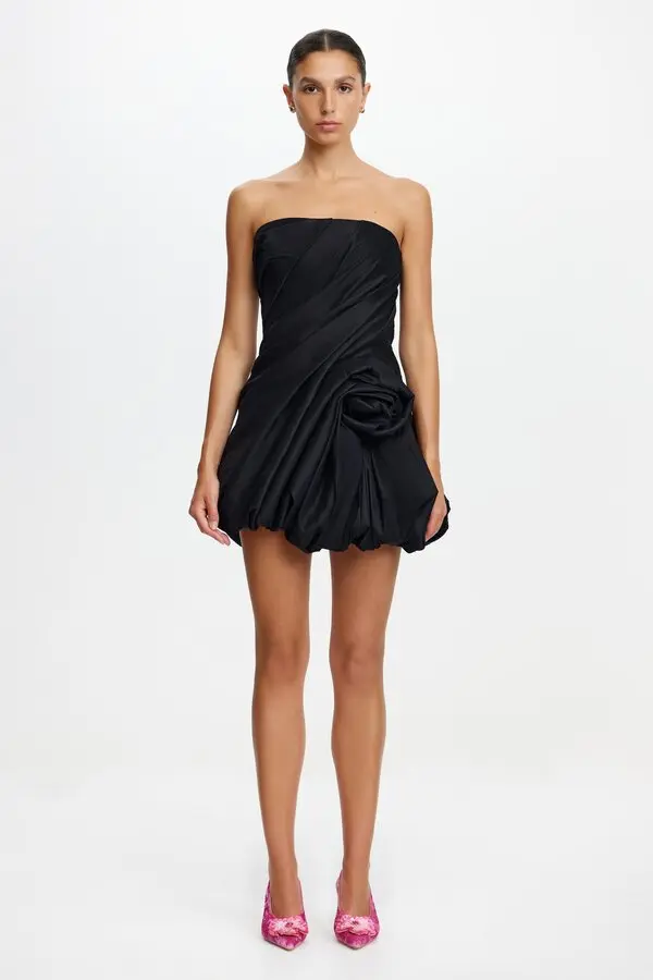 Acler Hawford Mini Dress - Black