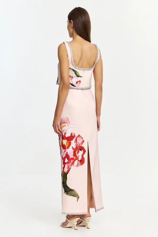 Acler Yorkley Cropped Top With Rhinestone Trim