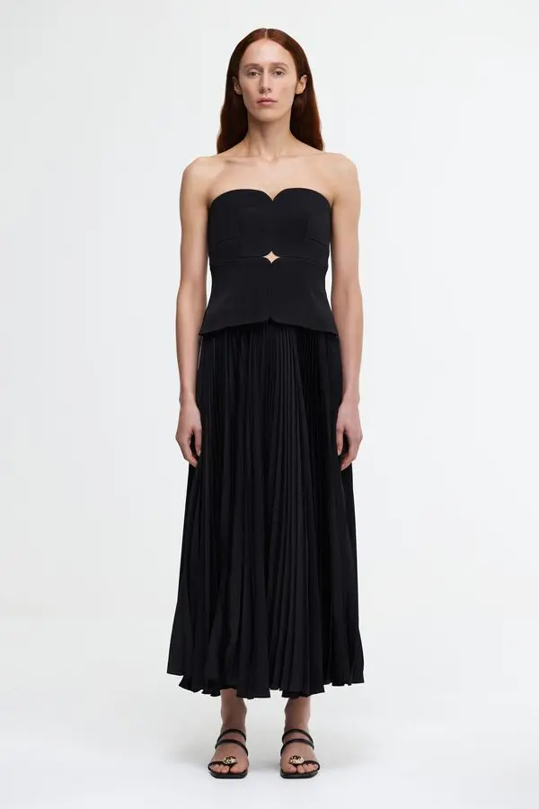 Acler Avonlea Midi Dress - Black