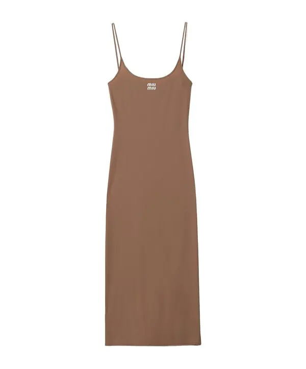 Miu Miu Stretch Jersey Dress
