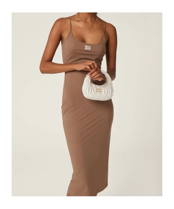 Miu Miu Stretch Jersey Dress