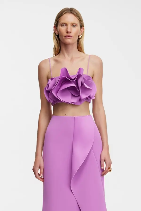 Acler Underwood Top - Mulberry