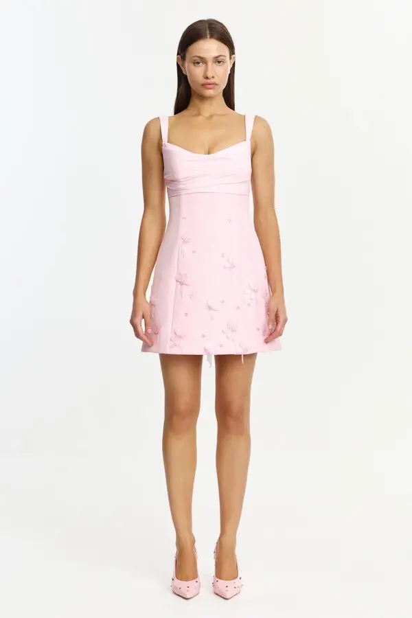 Acler Kendi Mini Dress - Fairy Floss