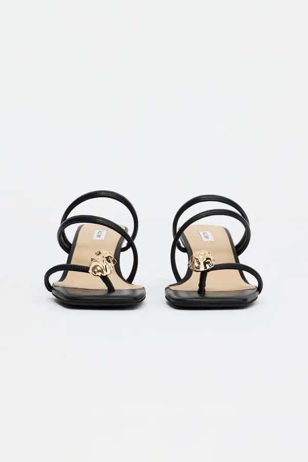 Acler Gateside Sandals - Black