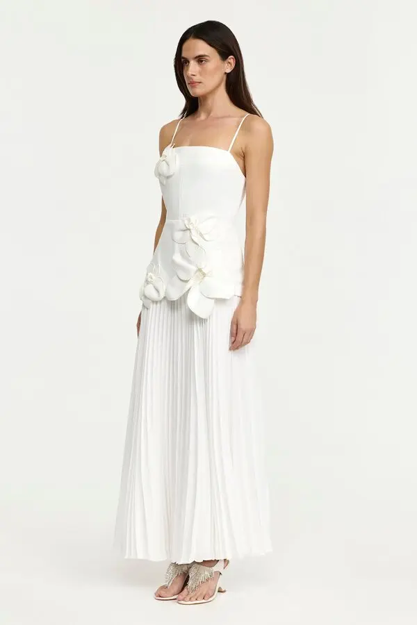 Acler Maxi Dress - Ivory