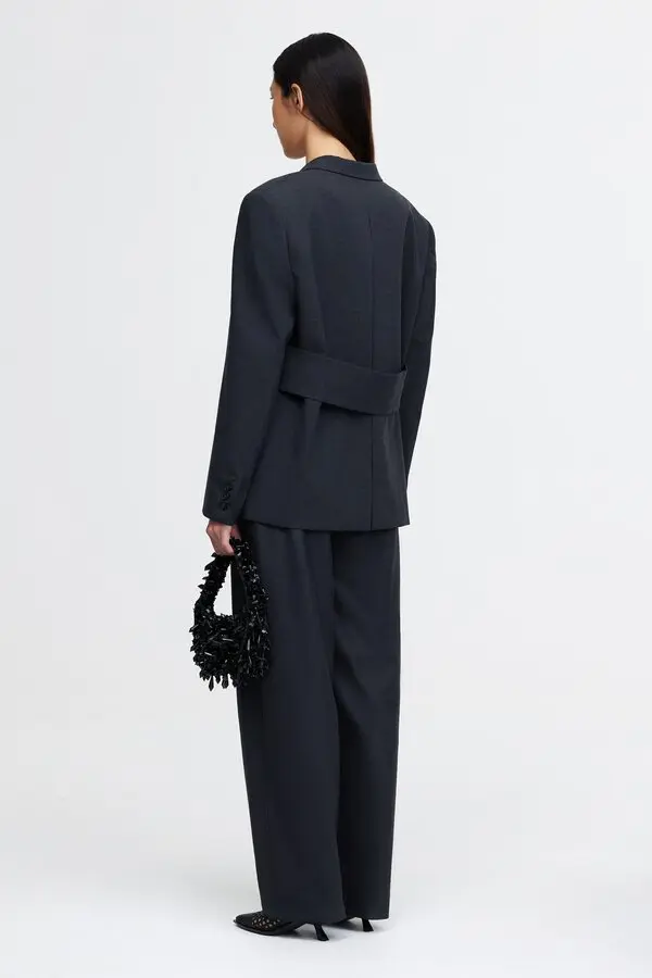 Acler Croxby Jacket - Charcoal