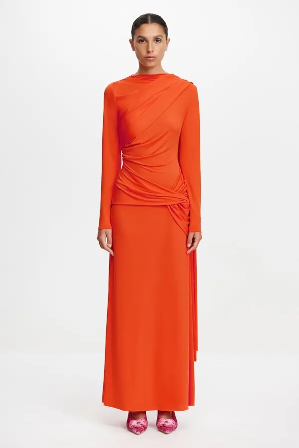 Acler Catherinson Maxi Dress - Rosso
