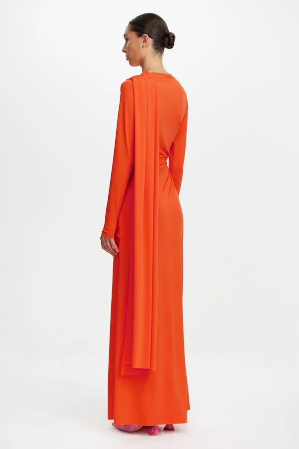 Acler Catherinson Maxi Dress - Rosso