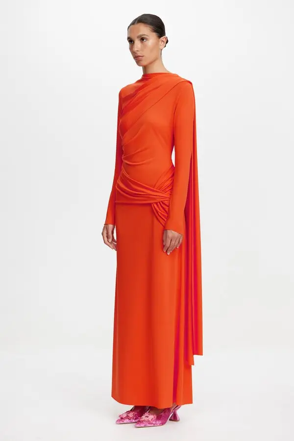 Acler Catherinson Maxi Dress - Rosso