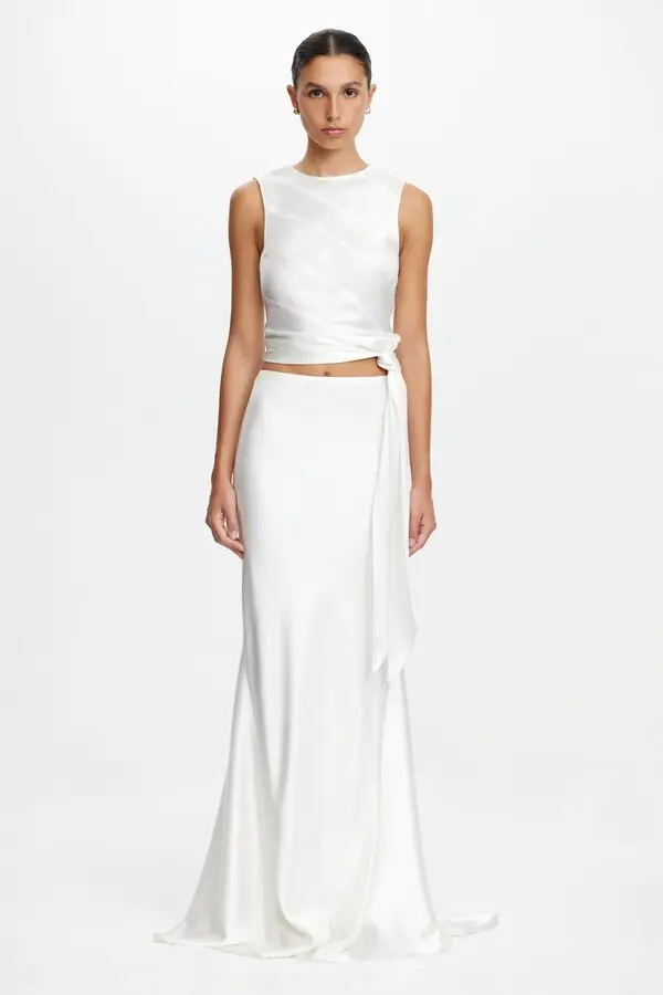 Acler Midton Top - Ivory