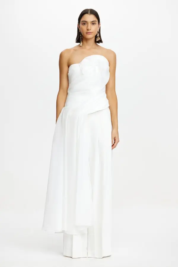 Acler Hawford Top - Ivory