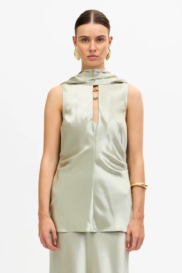 Acler Sharrow Top - Pistachio