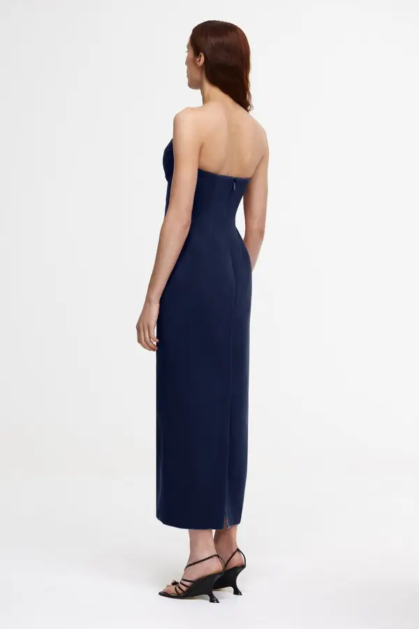 Acler Whitnell Midi Dress - Navy