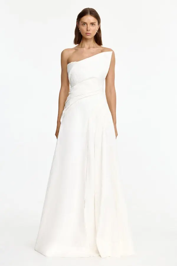 Acler Harpley Maxi Dress - Ivory