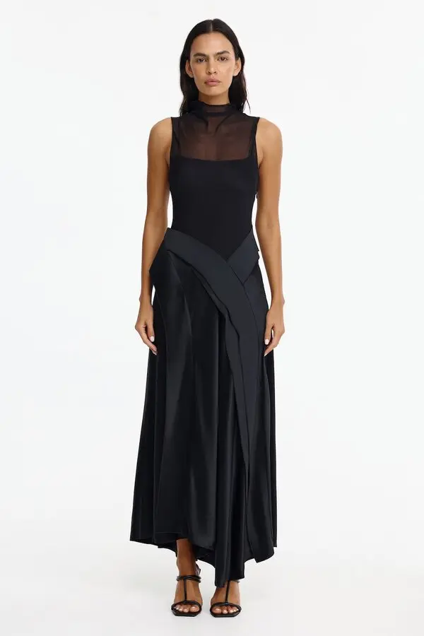Acler Daleson Maxi Dress - Black