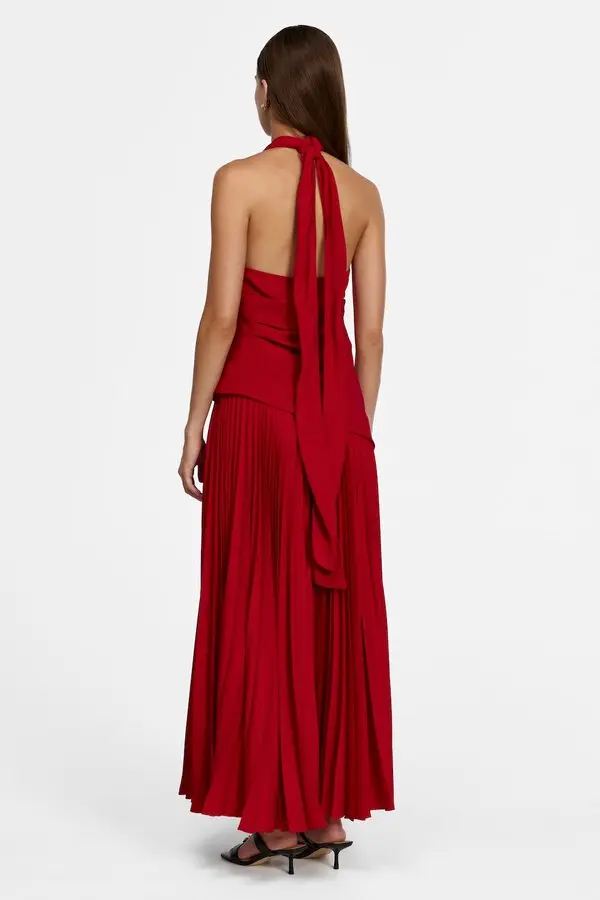 Acler Kerrison Maxi Dress - Garnet