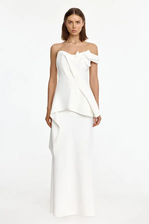 Acler Westhart Maxi Dress - Ivory