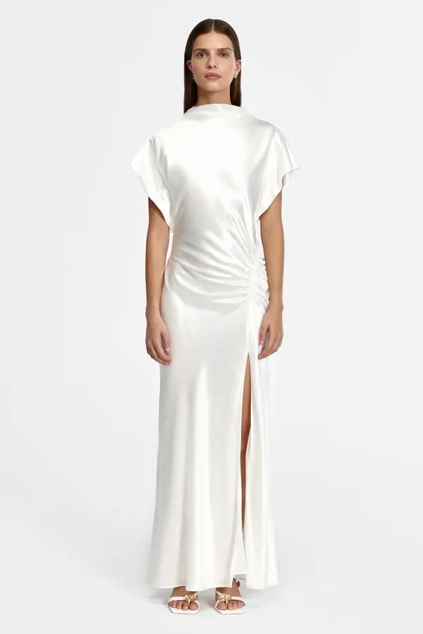 Acler Beckford Maxi Dress - Ivory