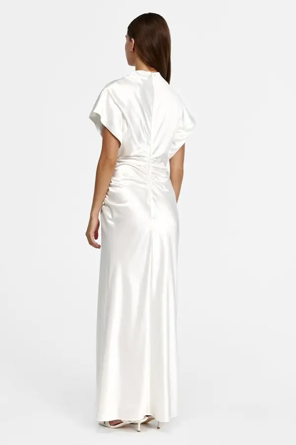 Acler Beckford Maxi Dress - Ivory