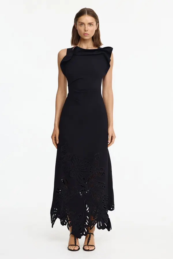 Acler Lessonhall Maxi Dress - Black