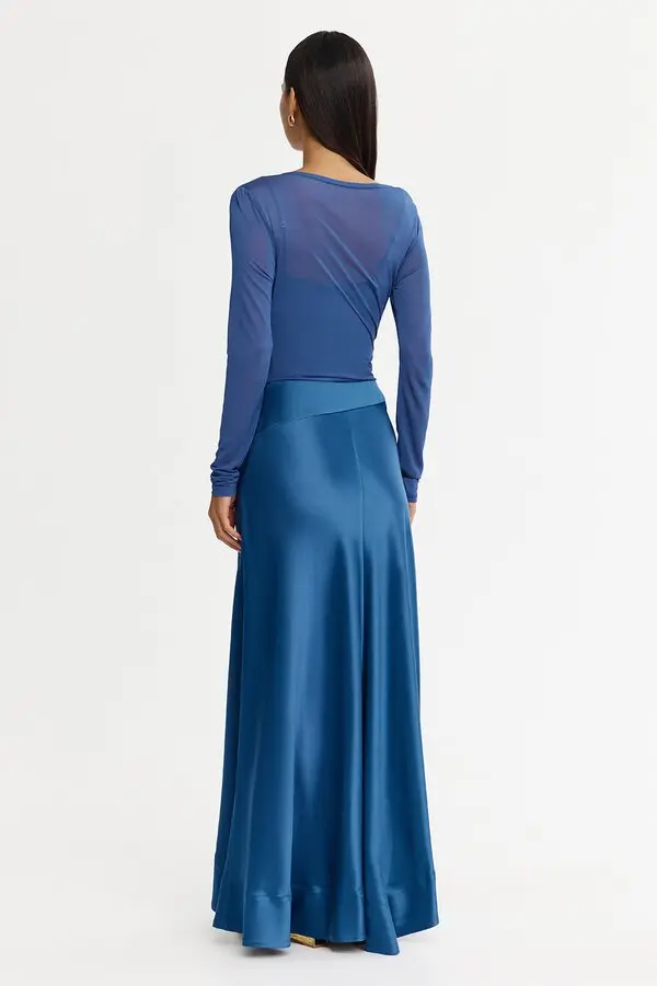 Acler Hertfordshire Maxi Dress - Deep Sapphire