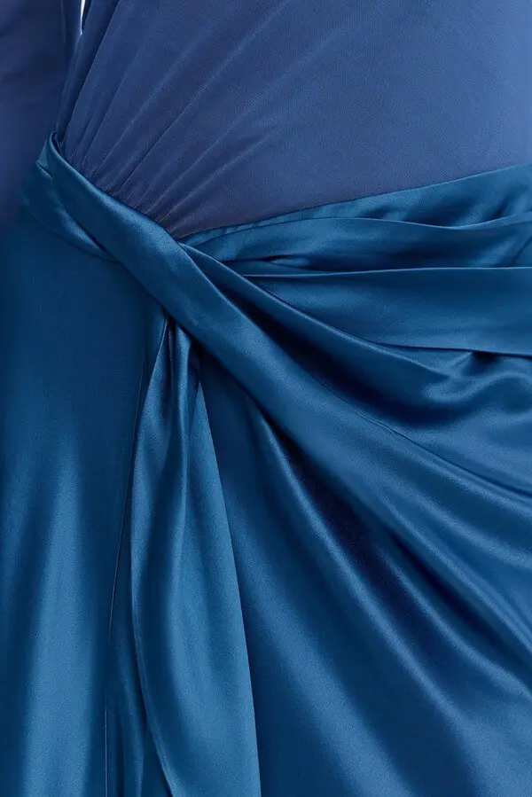 Acler Hertfordshire Maxi Dress - Deep Sapphire