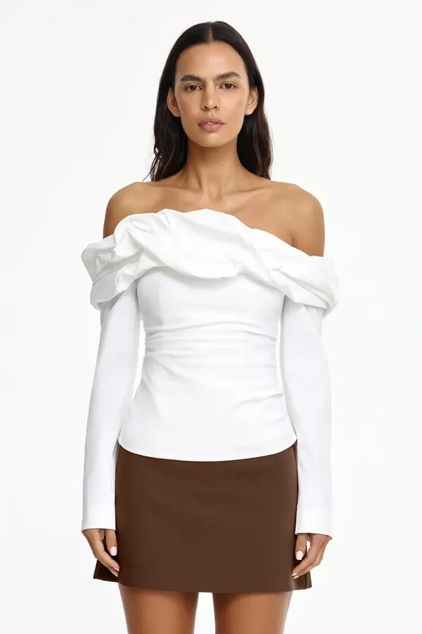 Acler Gifford Top - Ivory