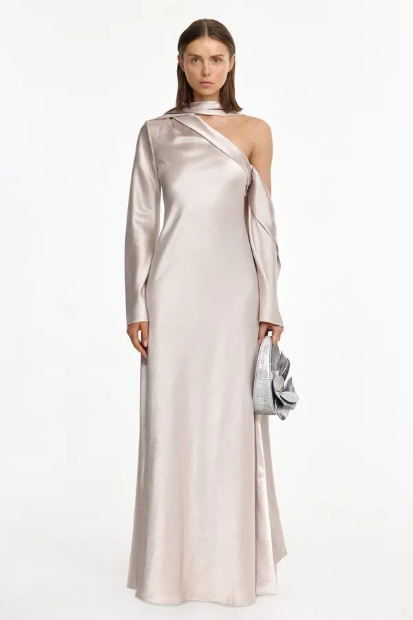 Acler Callands Maxi Dress - Silver