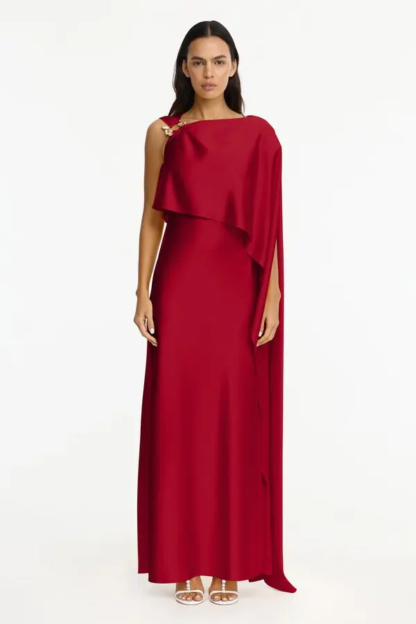 Acler Humfield Maxi Dress - Garnet