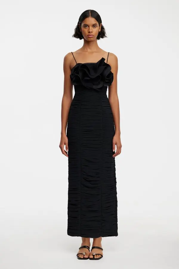 Acler Walsworth Midi Dress - Black