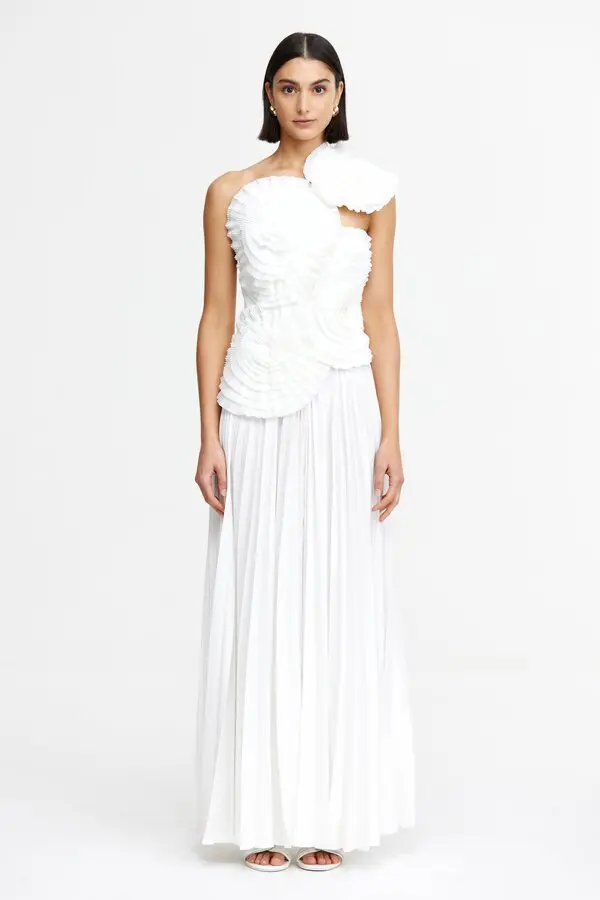 Acler Trusley Maxi Dress - Ivory