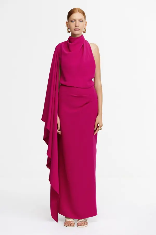Acler Flintshire Maxi Dress - Violet
