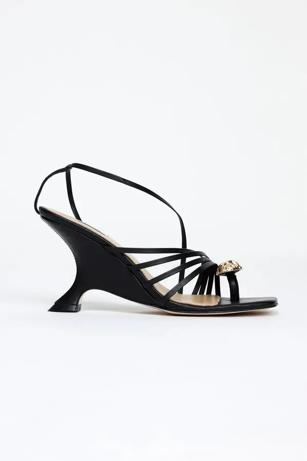 Acler Dylan Wedge - Black