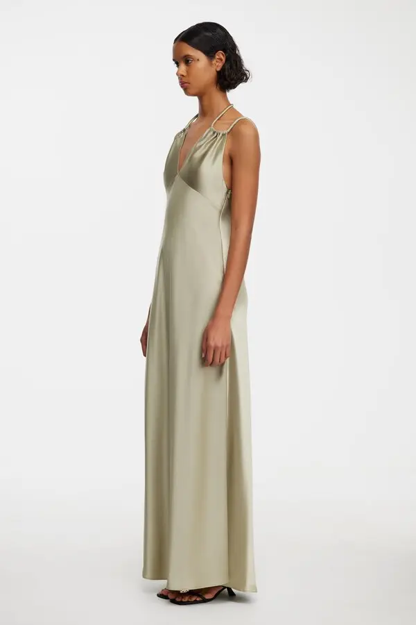 Acler Woodlake Maxi Dress - Stone