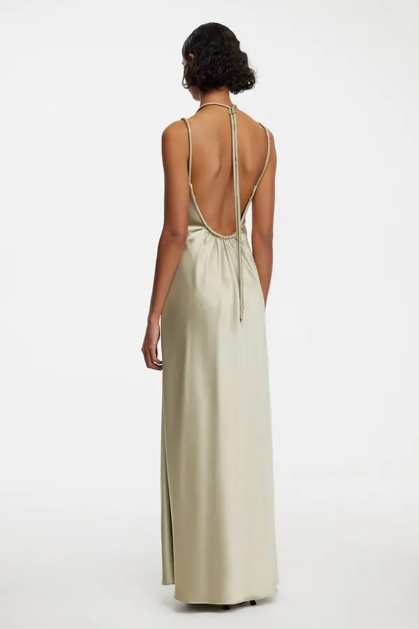 Acler Woodlake Maxi Dress - Stone